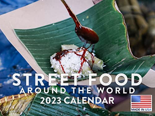Street Food Calendar 2023 Monthly Wall Hanging Calendars Travel World ...